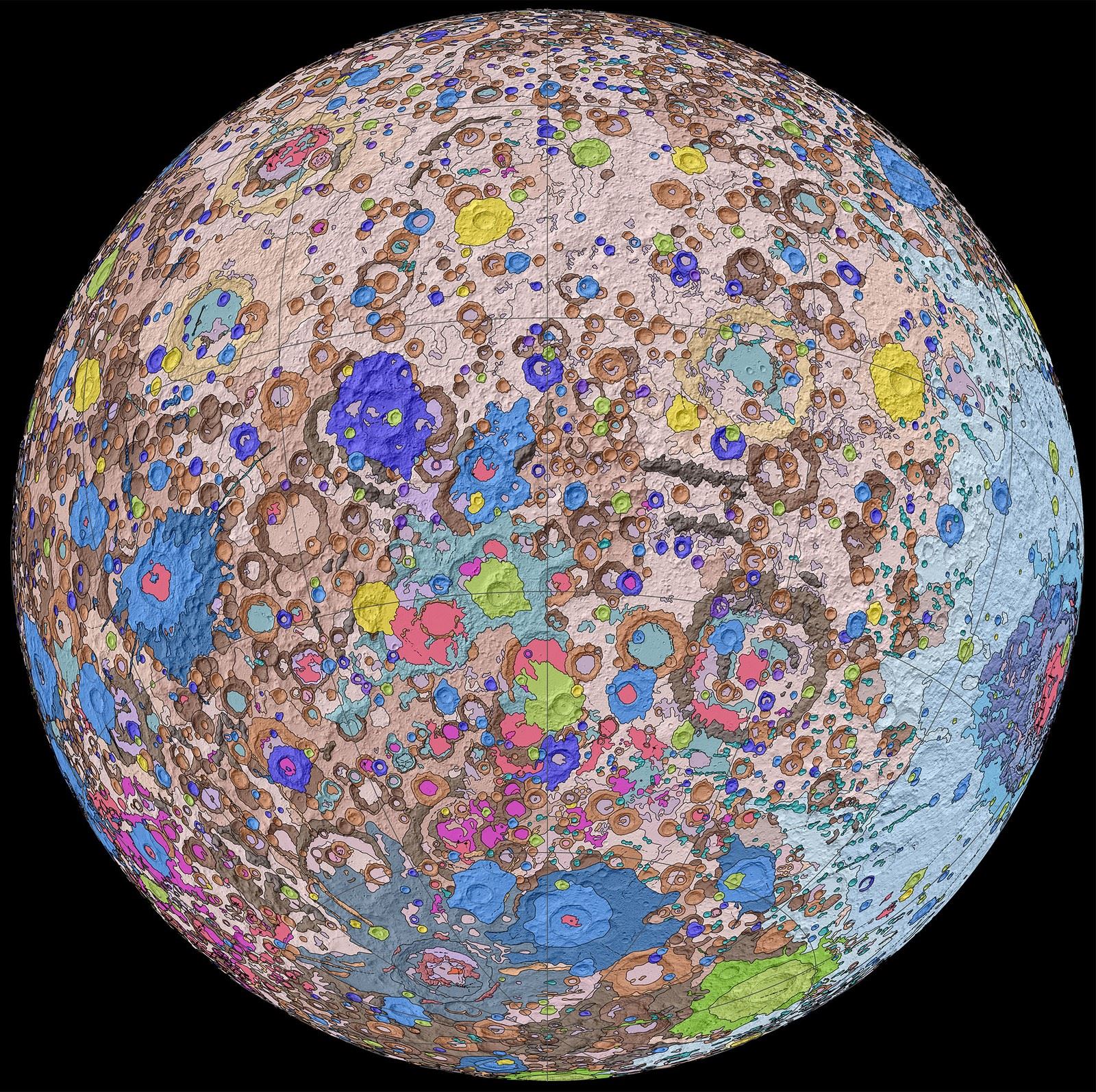 Mapa superdetalhado da superfície da Lua é divulgado pela primeira vez ...